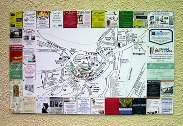 Rainbow Signs & Graphics Photo Gallery / Town Map Sign.jpg